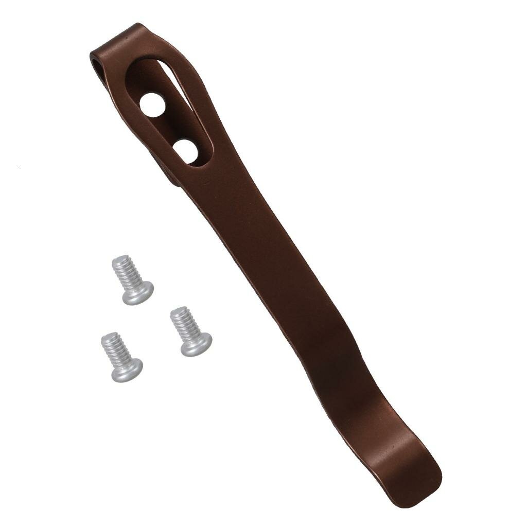 Металлический зажим с фиксатором для тактического снаряжения, Розовое золото