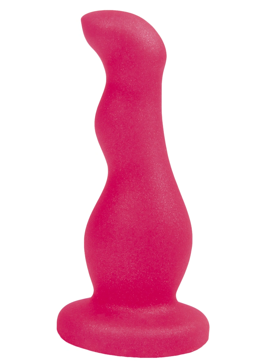 Анальная пробка, розовая, 13см
