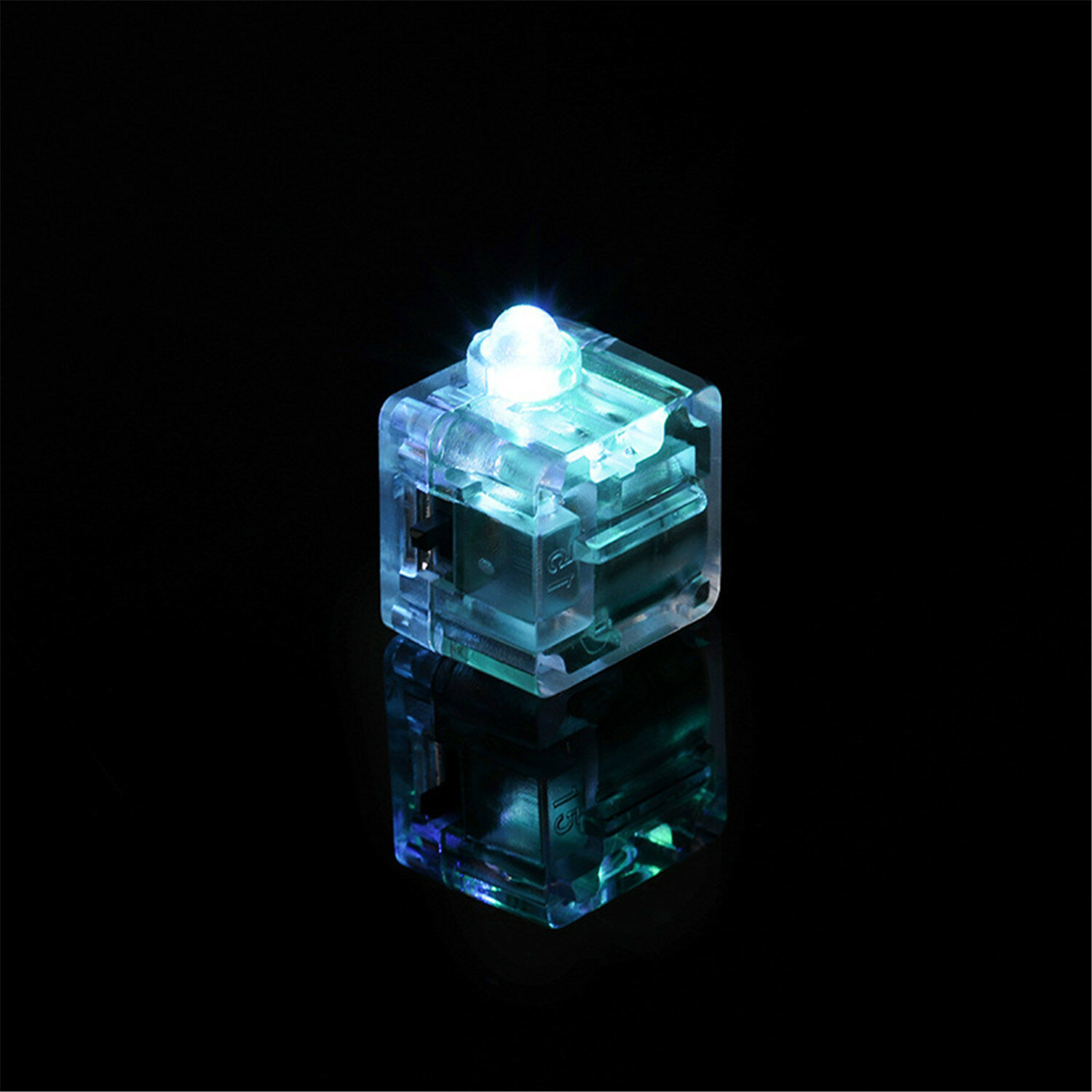 Лампа для микро ландшафта ведра аквариумная батарейная лампа Мини кард компонент для мечты цветная многоцветная маленькая D лампа, мини круглые светодиодные лампы и аксессуары для дома для аквариумов, тип: Аквариумный свечной свет, батарейка: AG13 (LR44)