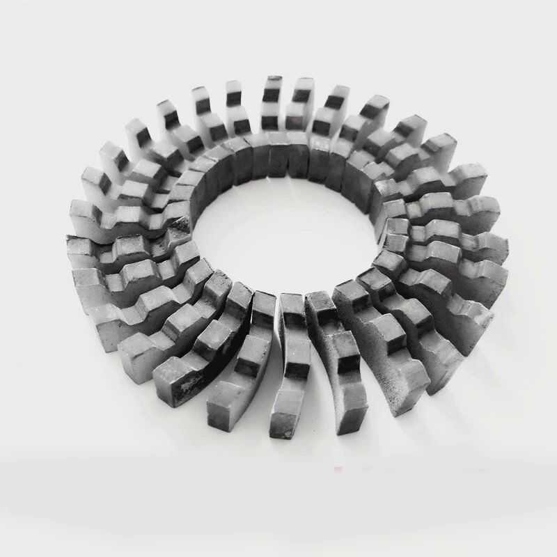4 шт. набор сегментов алмазного колонкового сверла для ремонта и замены многоразмерного сверления по бетону