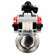 Затвор DN.ru 304-304-EPDM-2W-T-H Ду25 Ру10 с пн. приводом DA-065, пн. распред. P...