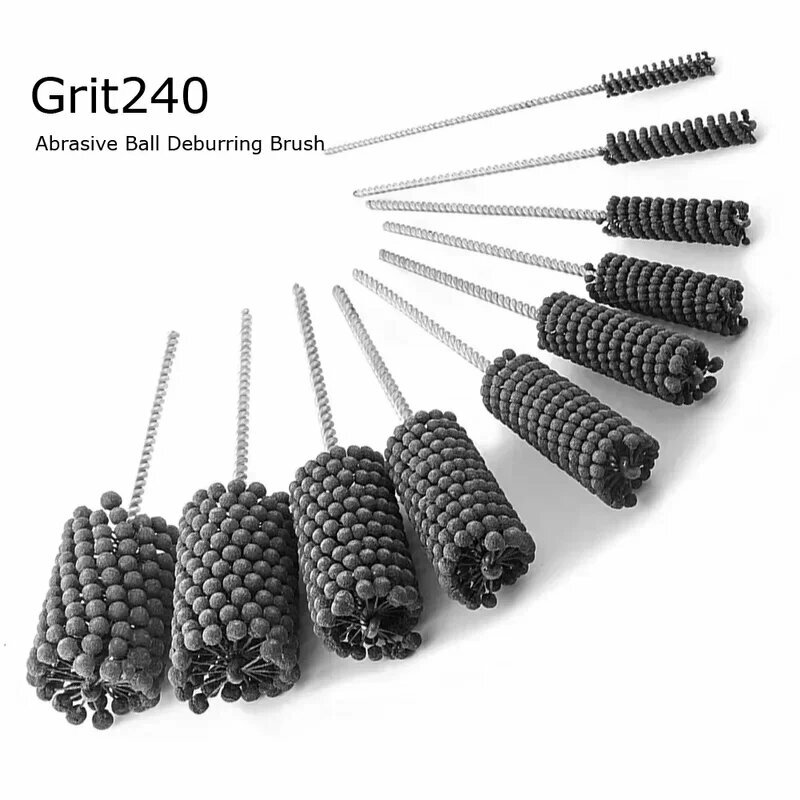 Гибкая хонинговая щетка Grit240, L260xDia96mm