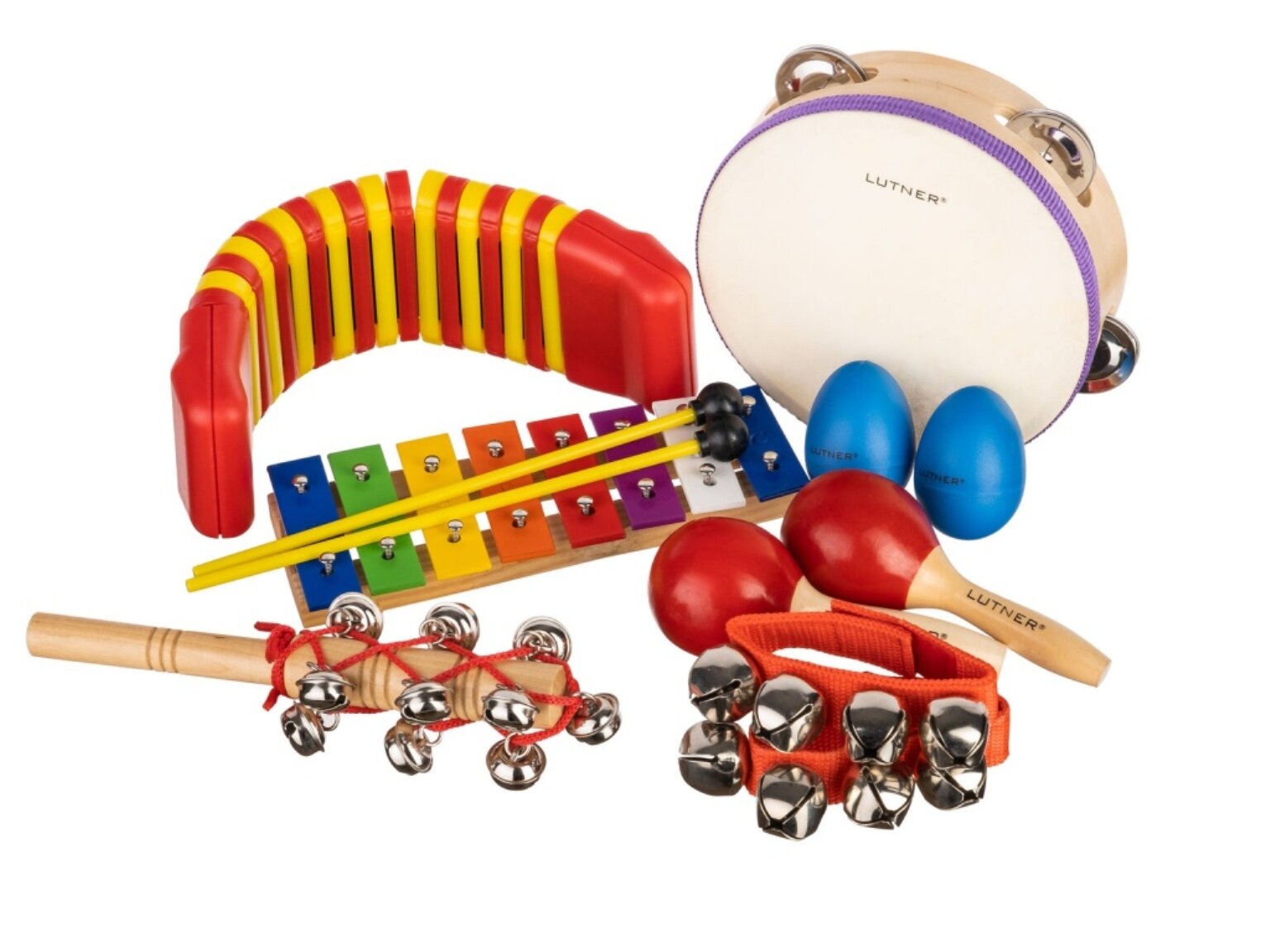 FLT-PS5 Набор перкуссии,7 видов музыкальных инструментов, Fleet