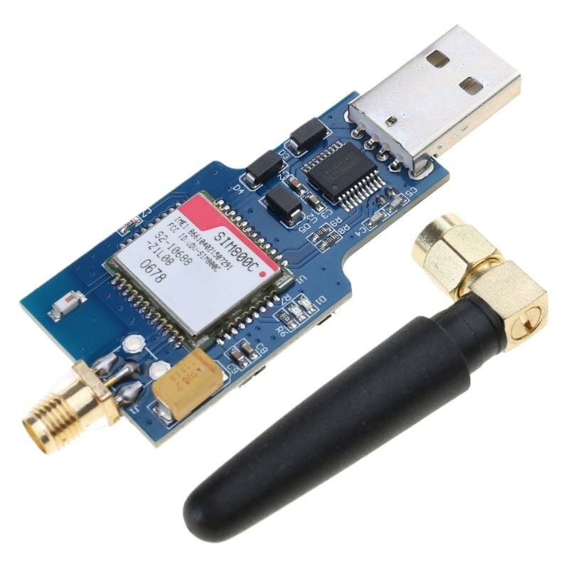 Модуль GSM GPRS SIM800C с USB