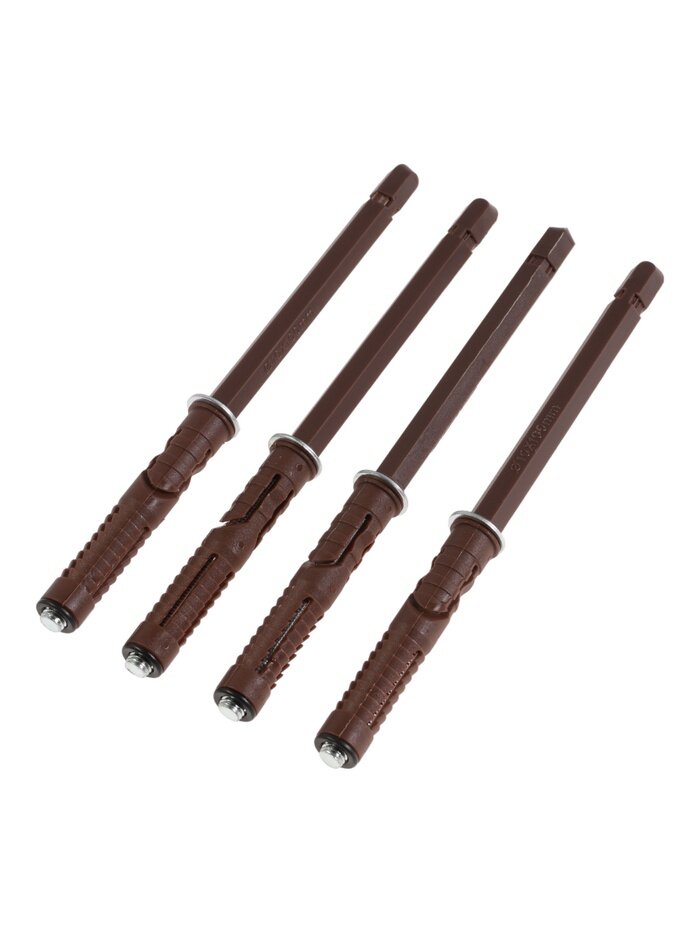 Менсолодержатель - полкодержатель тундра, 10×100, скрытый, набор 4 шт.