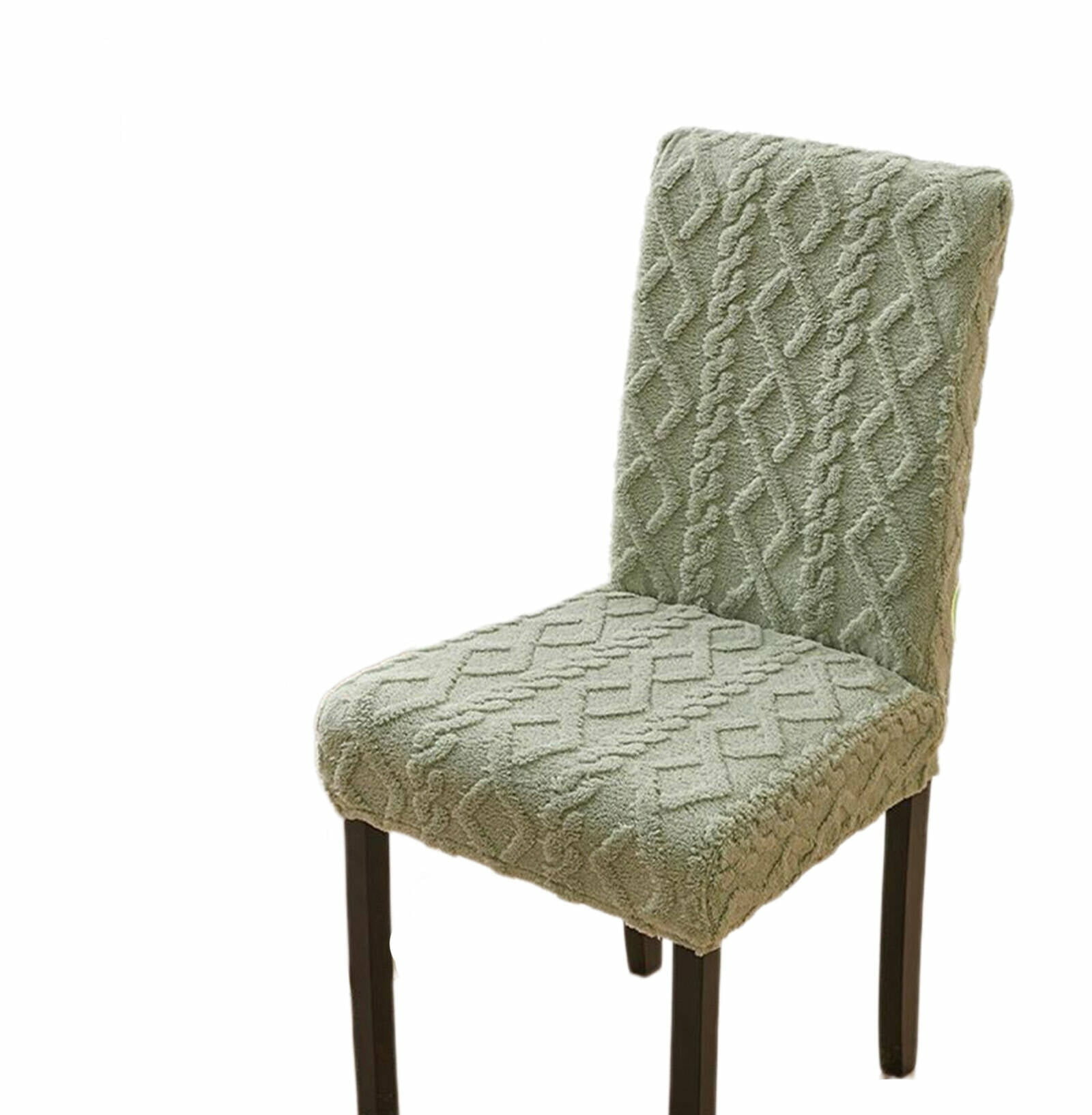 LAMIRO Чехол для кресла-реклайнера, роскошный жаккардовый чехол для офисного кресла, стильная защита для мебели, зеленый.