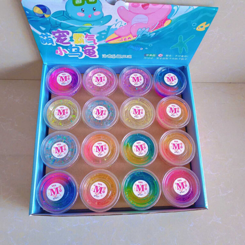 Новый безопасный пенящийся клей для детей, высококачественный ручной работы, антистрессовый слайм, кристальная грязь, нелипкий