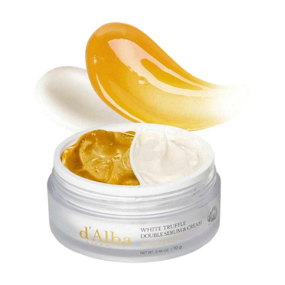 D'Alba Двойной крем для лица White Truffle Double Serum & Cream 70г