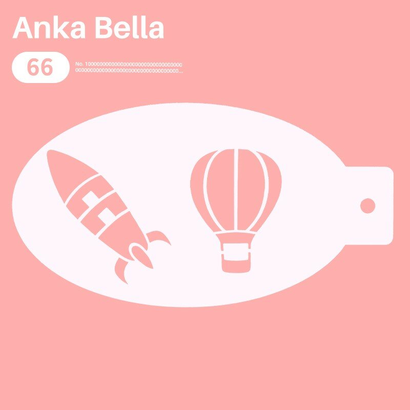 Трафарет для рисования на лице AnkaBella: Астронавт, ракета, космическая тематика, для мальчиков, DIY, тату-мольберт