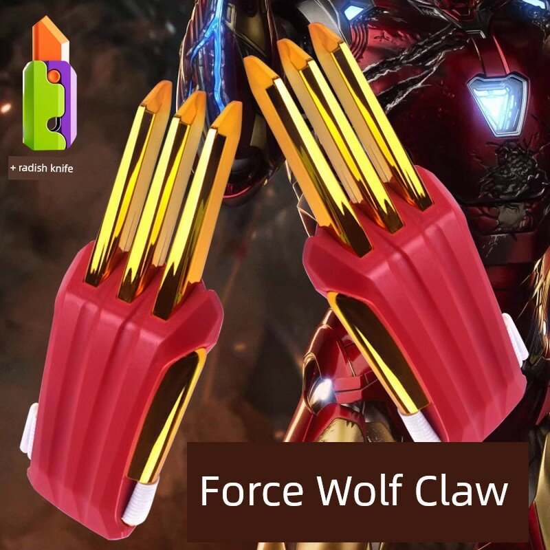 Новинка 2025: Модный нож-морковка «Коготь Вулвина» — высокотехнологичный гаджет для снятия стресса для мальчиков старше