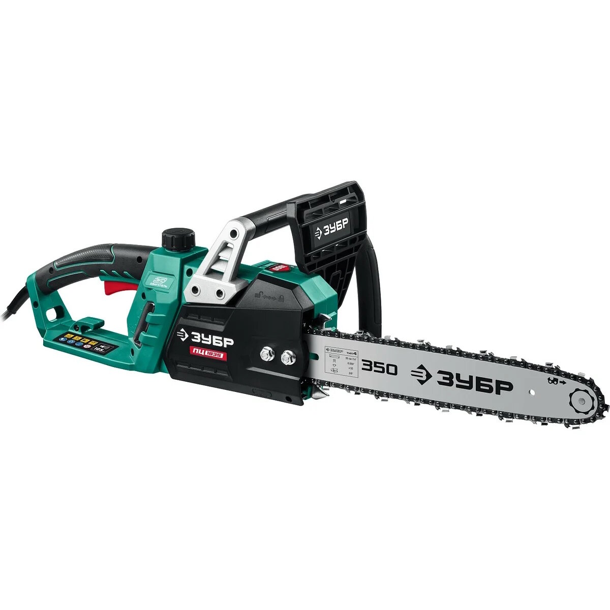 Пила цепная электрическая Зубр Мастер ПЦ-1835 1800 Вт, шина 35 см