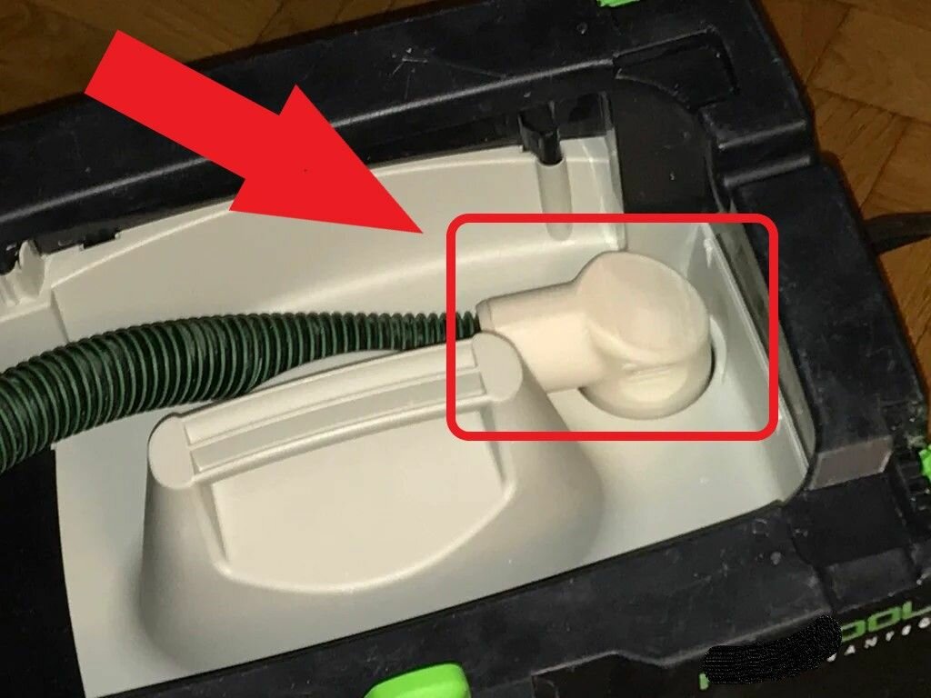 Угловой переходник на пылесос Festool