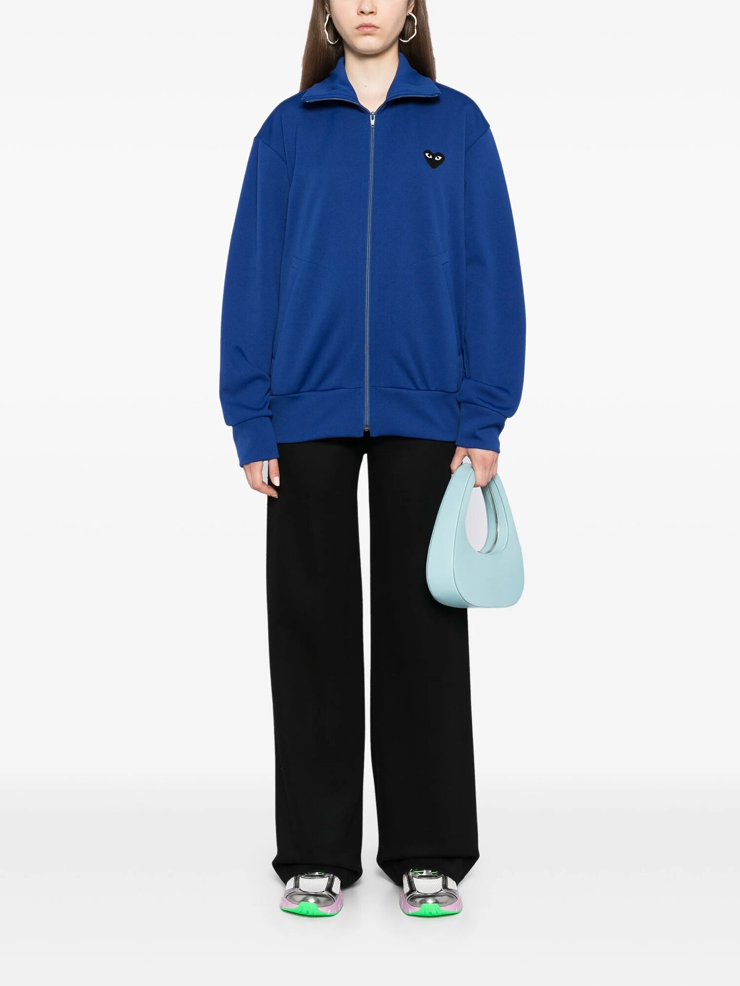 Куртка COMME des GARCONS, размер M, синий — фото 1