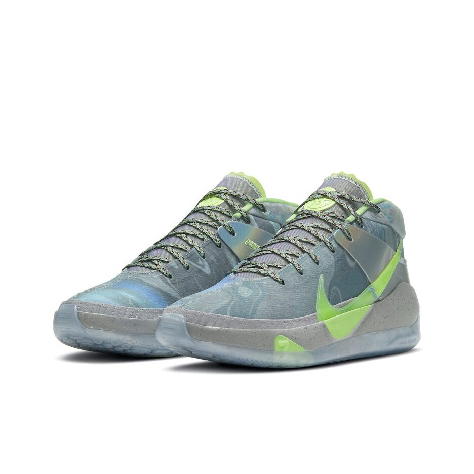 Кроссовки NIKE KD 13, размер EU 42 стопа (26.5CM), green-blue — фото 1