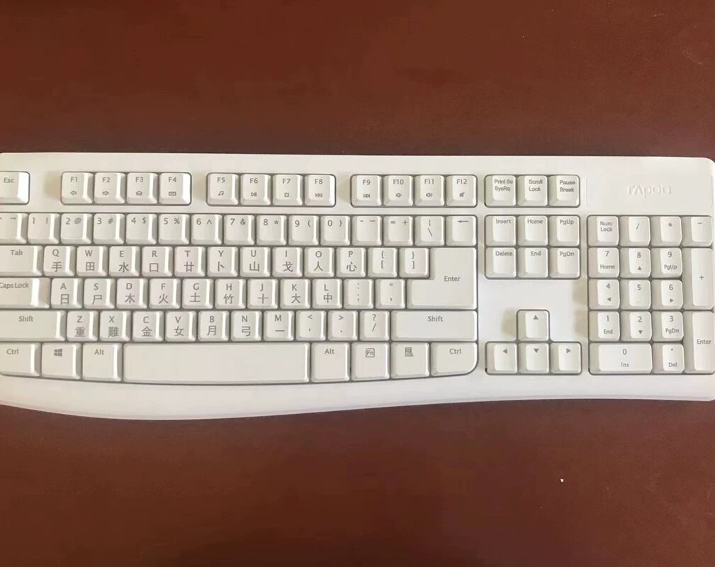 Беспроводной комплект клавиатуры и мыши Hong Kong Cangjie Taiwan Leipu Office с быстрой вводкой по фонетическому