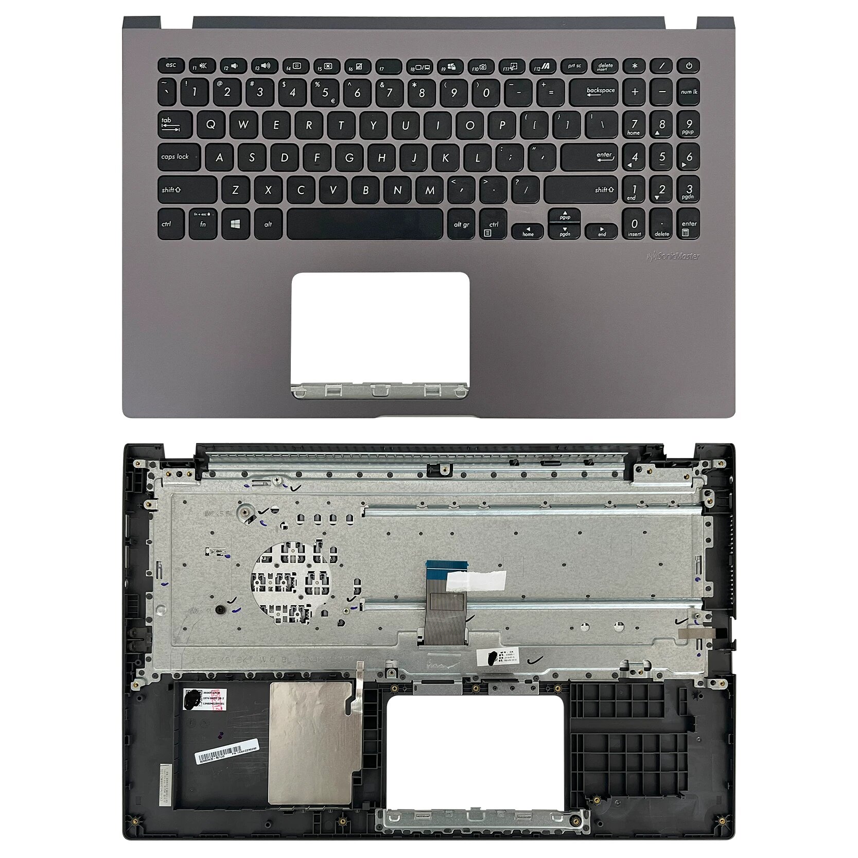 Подходит для клавиатуры ASUS X509 X509DL FL8700D Y5200F Y5200J X509DJ M509, корпус C Совершенно новая клавиатура с