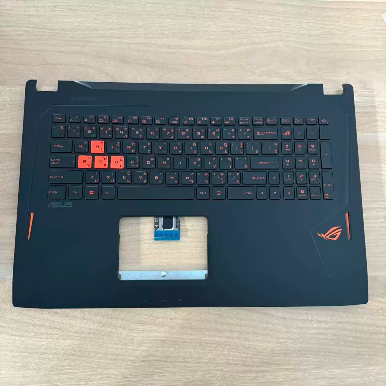 Клавиатура для ноутбуков ASUS ROG Republic of Gamers GL702 V GL702VS ZC S7VT S7VS Совершенно новый оранжевый двуязычный