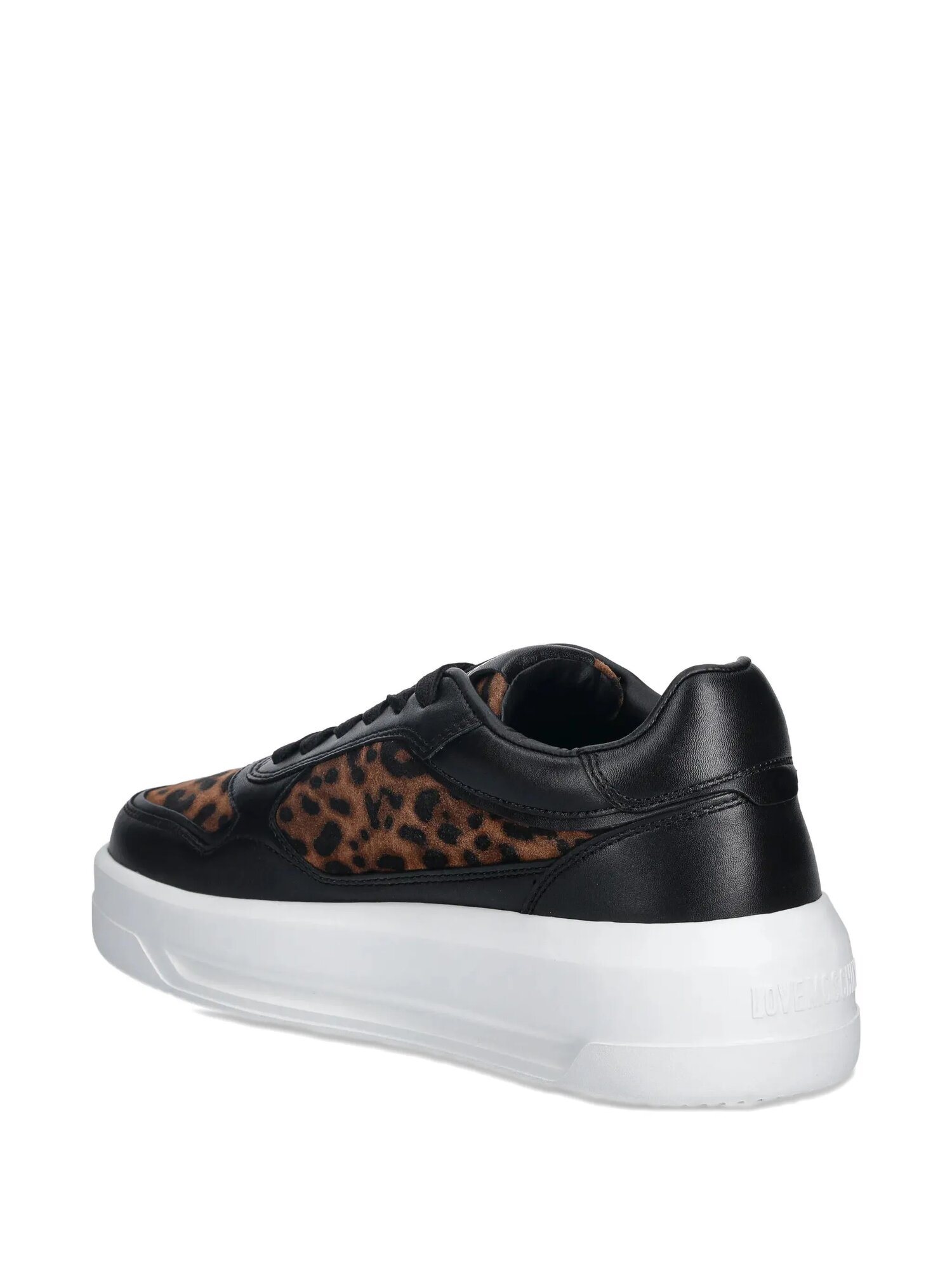 Кроссовки LOVE MOSCHINO Leopard-print sneakers, размер 38 — фото 1