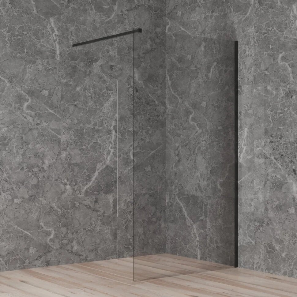 PAINI-WalkIN110CДушевая перегородка 110x195 Paini, стекло прозрачное