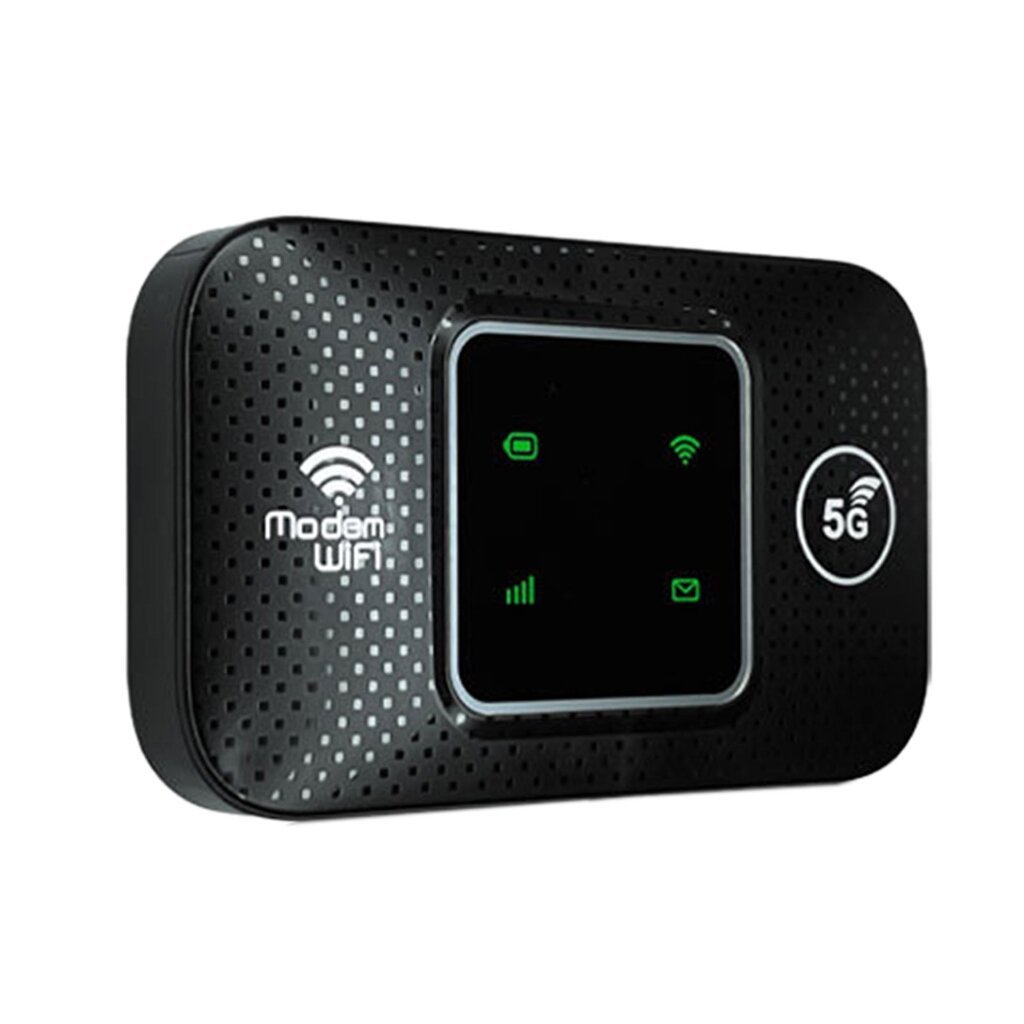 4G-роутер Американской версии Портативного Беспроводного Автомобильного WiFi6-Черный