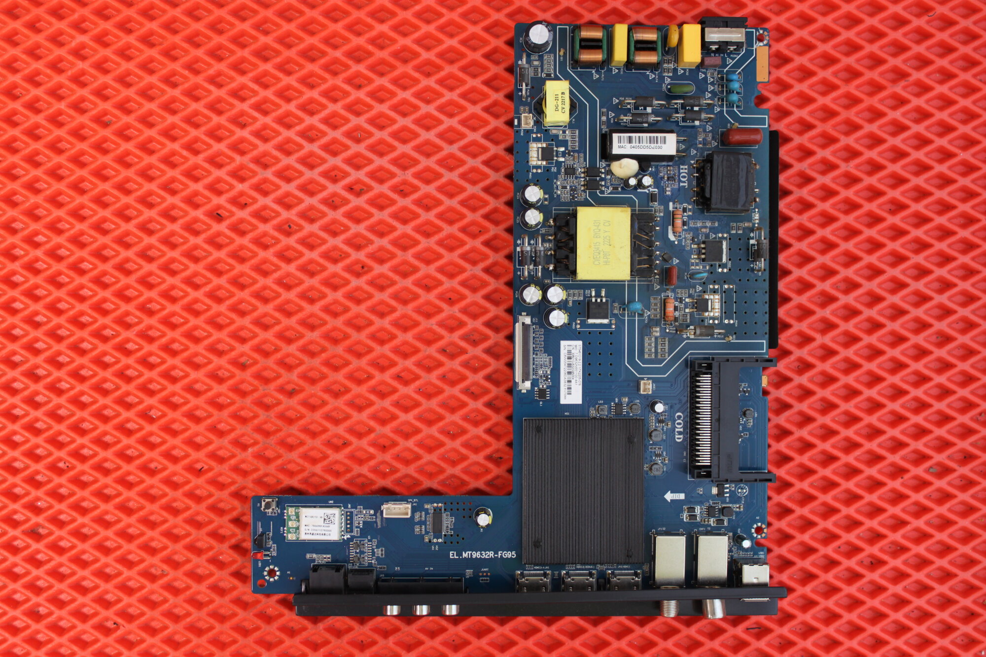 Основная плата (MAIN) EL. MT9632R-FG95 для телевизора DEXP U55H8050E в надёжной упаковке
