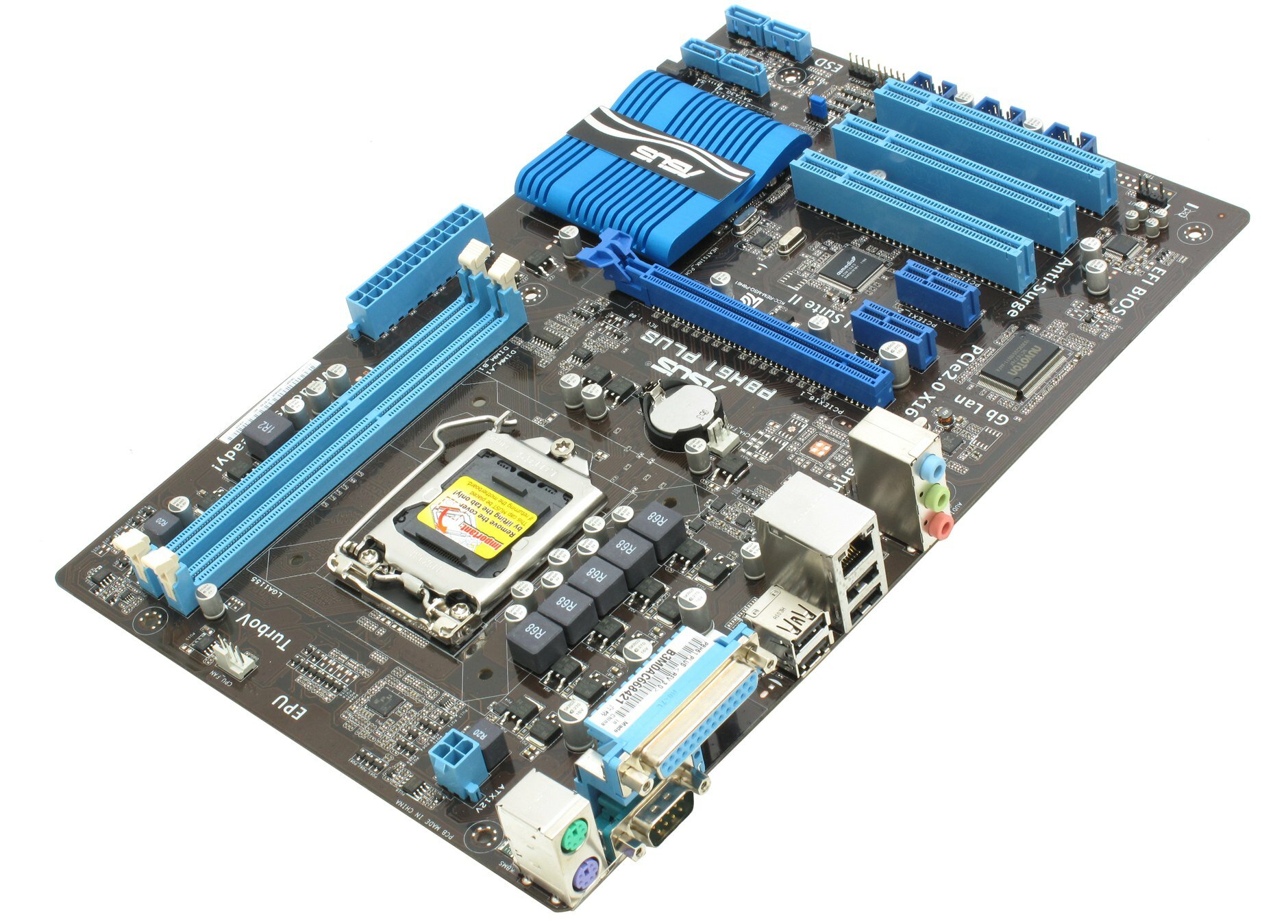 ASUS P8H61 Plus rev3.0 LGA1155 H61 PCI-E GbLAN SATA ATX 2DDR3