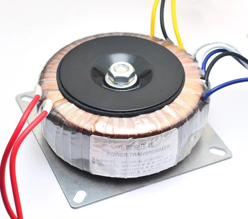Тороидальный трансформатор 200 Вт для усилителя 220V