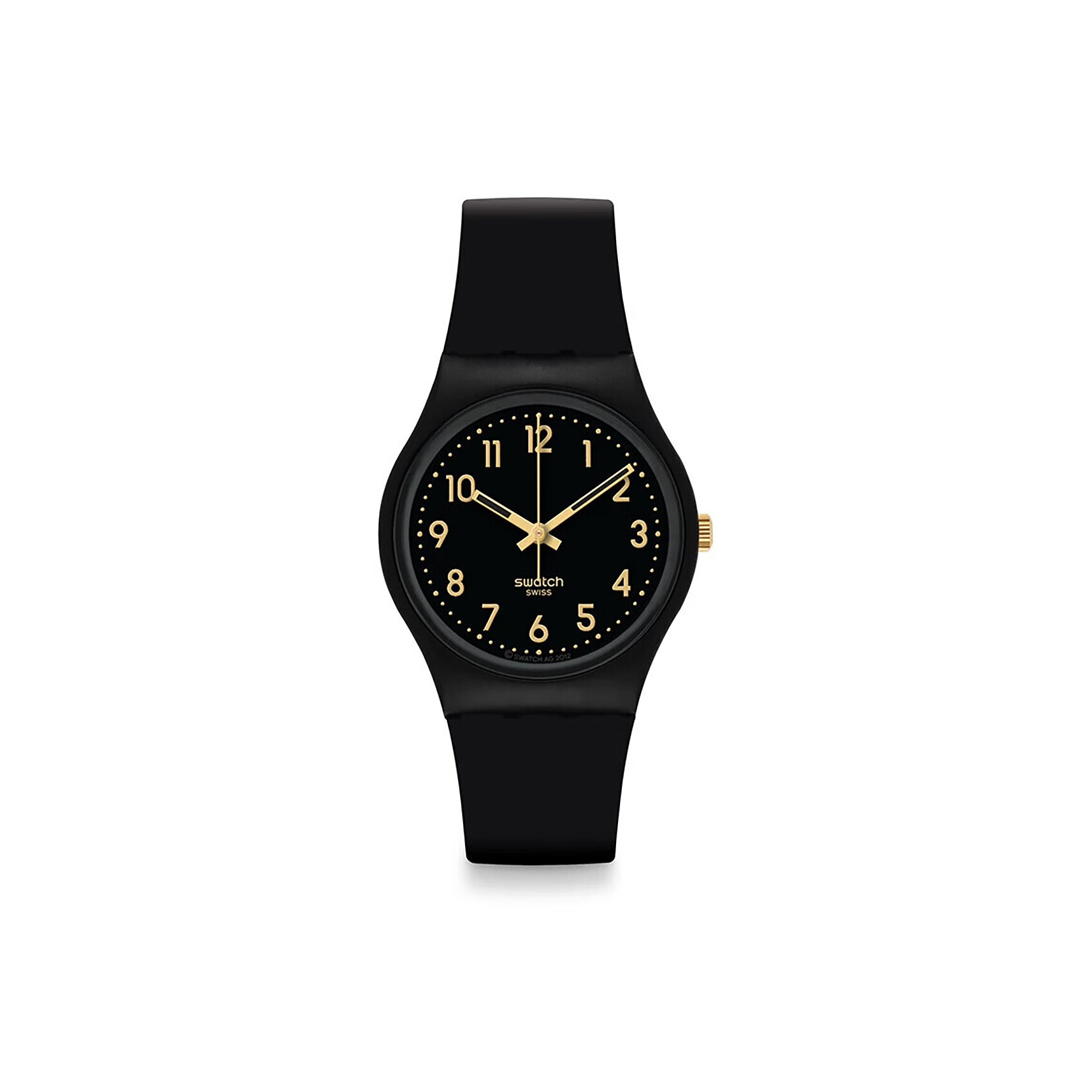 Наручные часы Swatch, черный — фото 1