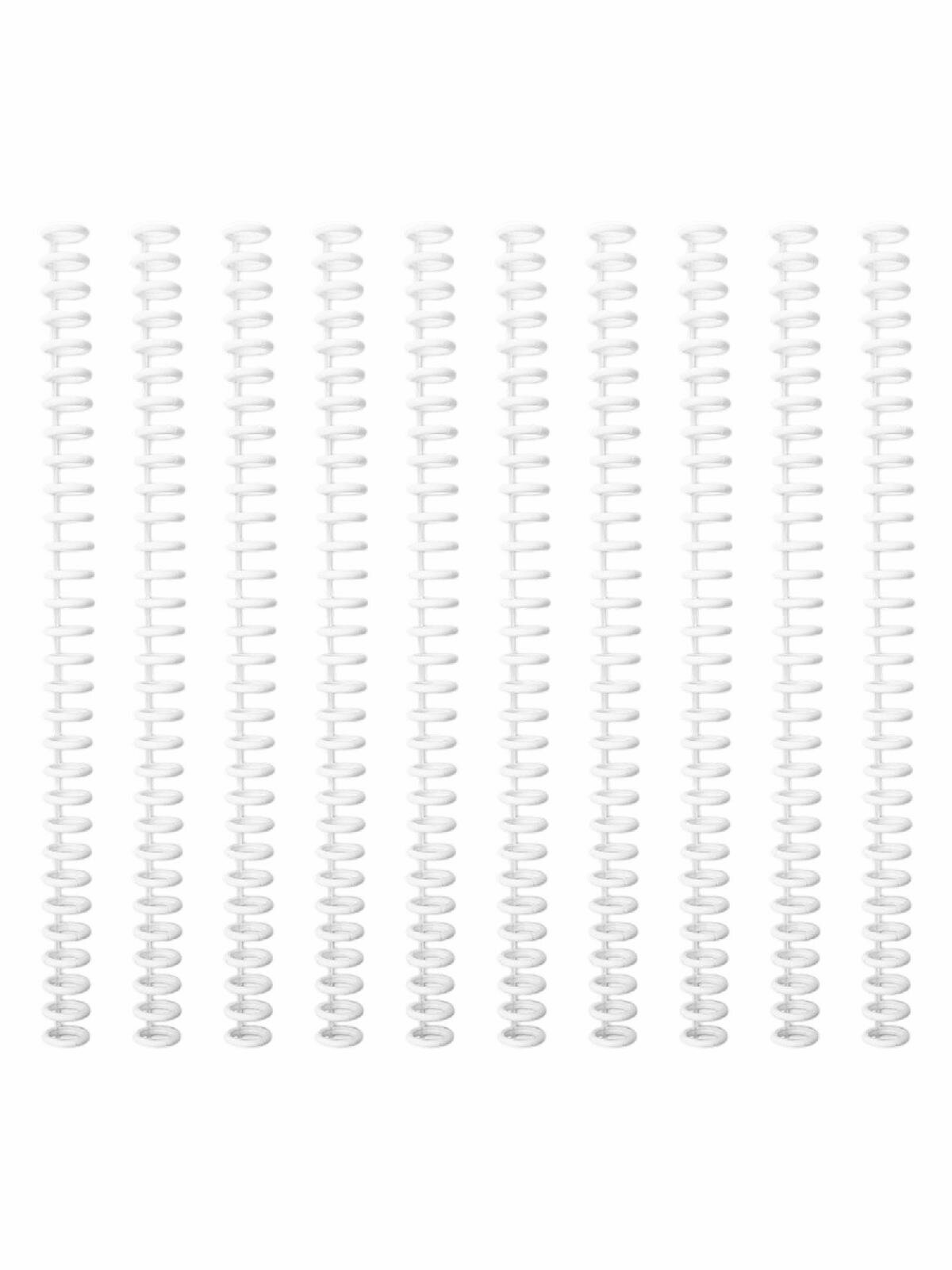 10 Шт гребенчатых колючек с 30 кольцами Пластиковые спирали связующие катушки