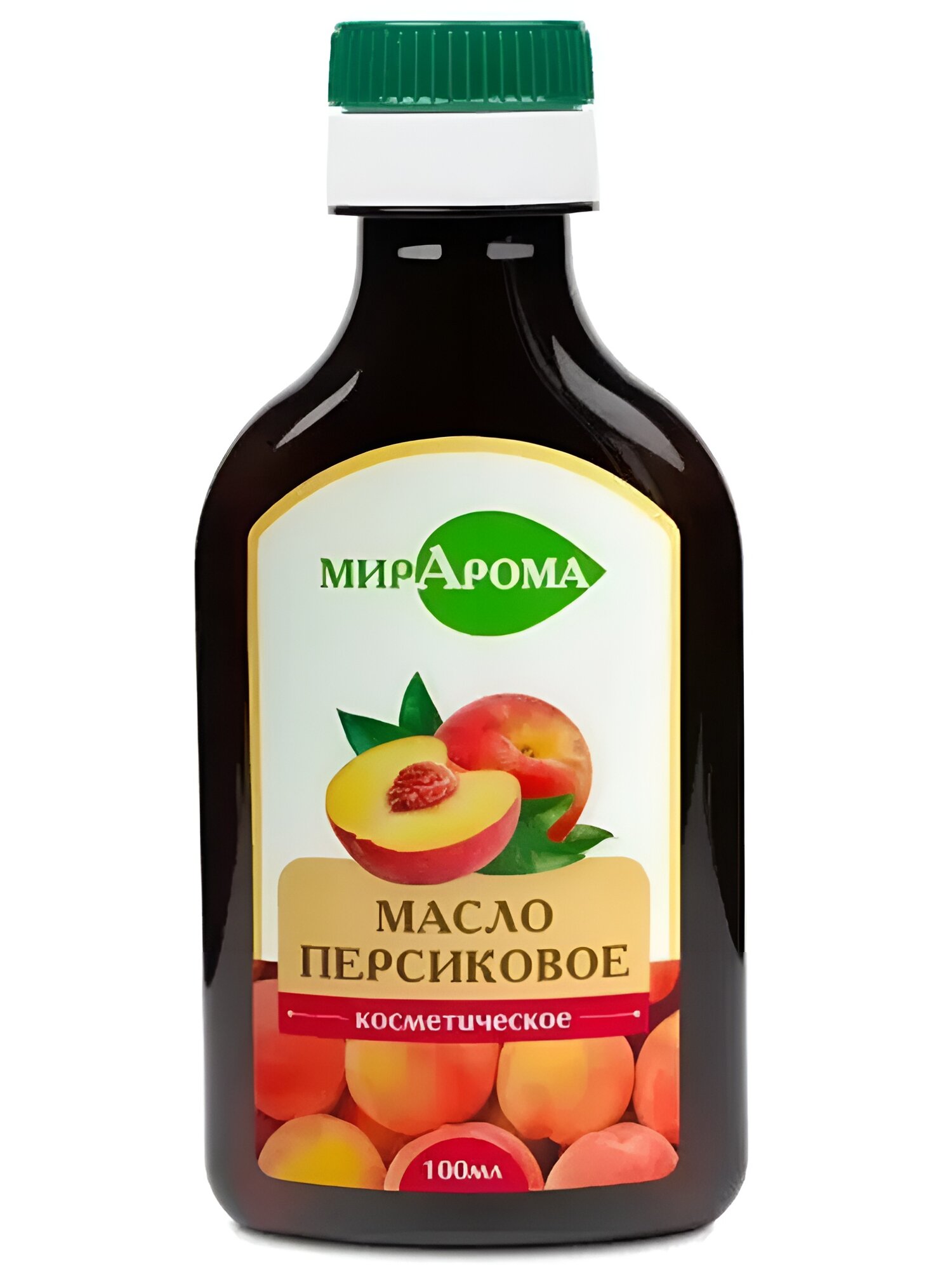 Масло персиковое Мирарома косметическое, универсальное, 100 мл