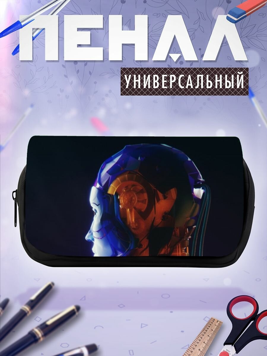 Школьный пенал музыка арт