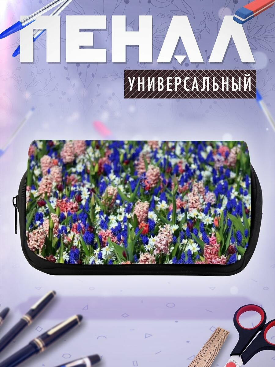 Школьный пенал гиацинт виноградный гиацинт