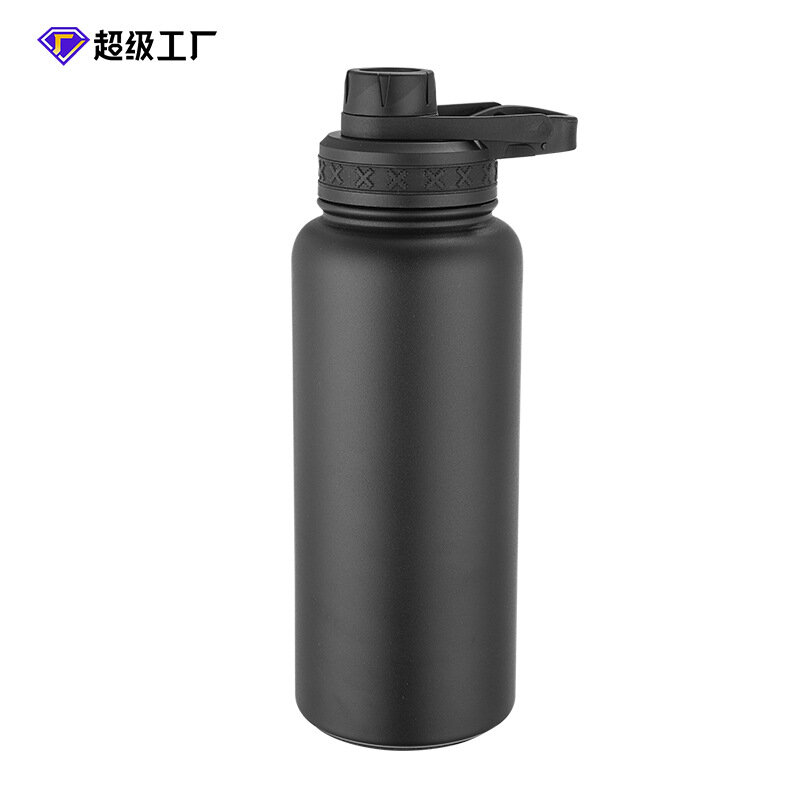 ⭐Кросс-бордерная внешняя торговля, большая емкость, термос из нержавеющей стали, спортивная бутылка для воды, портативная термос для путешествий на открытом воздухе⭐