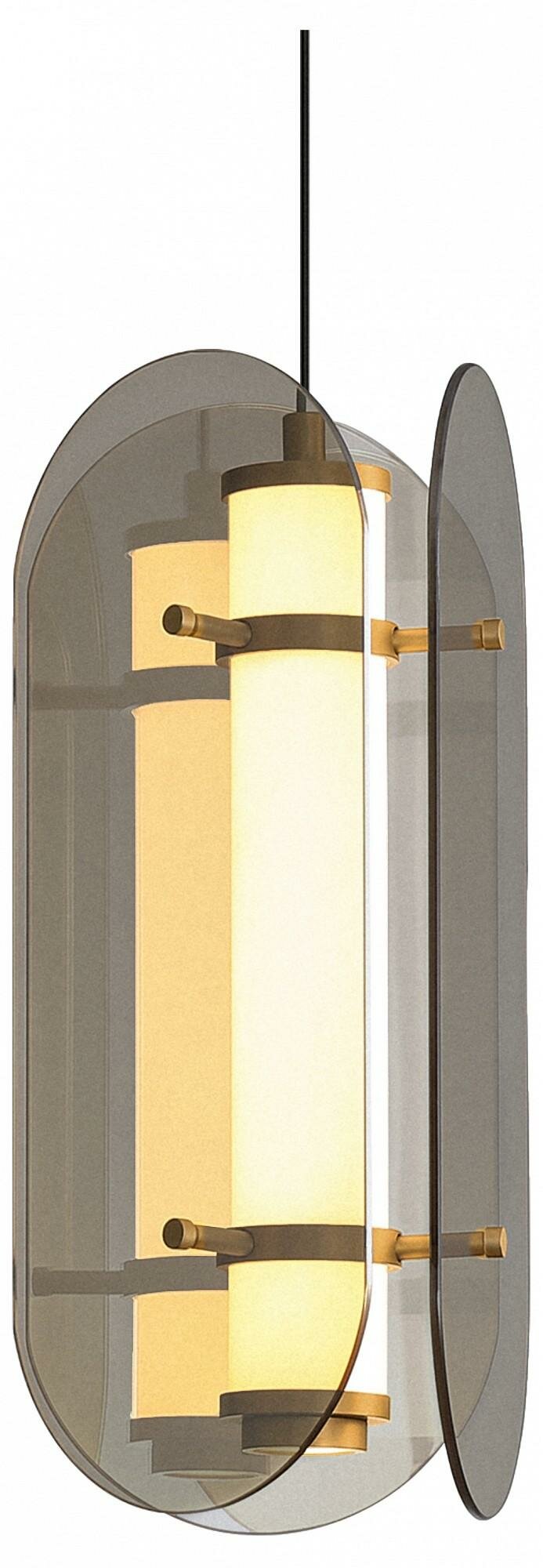 Подвесной светильник Favourite Fada 4625-2P цвет латунь На монтажной пластине Модерн