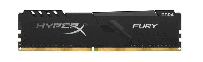 Память DDR4 16Gb 3200MHz Kingston HyperX FURY Black PC25600 HX432C16FB3/16 CL16
