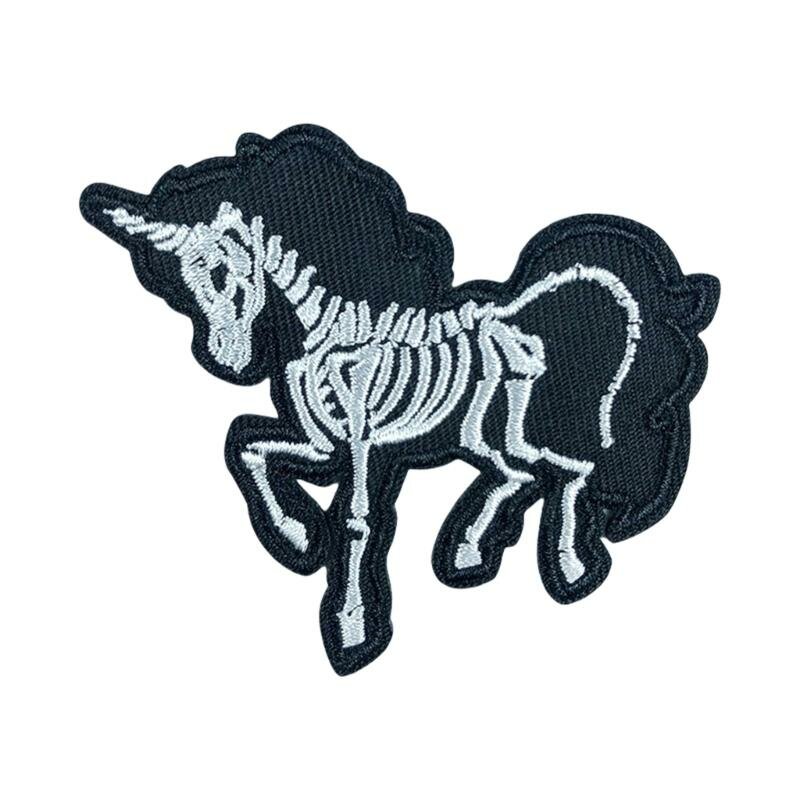 Нашивки с лошадьми, пришивные и на клеевой основе, 3