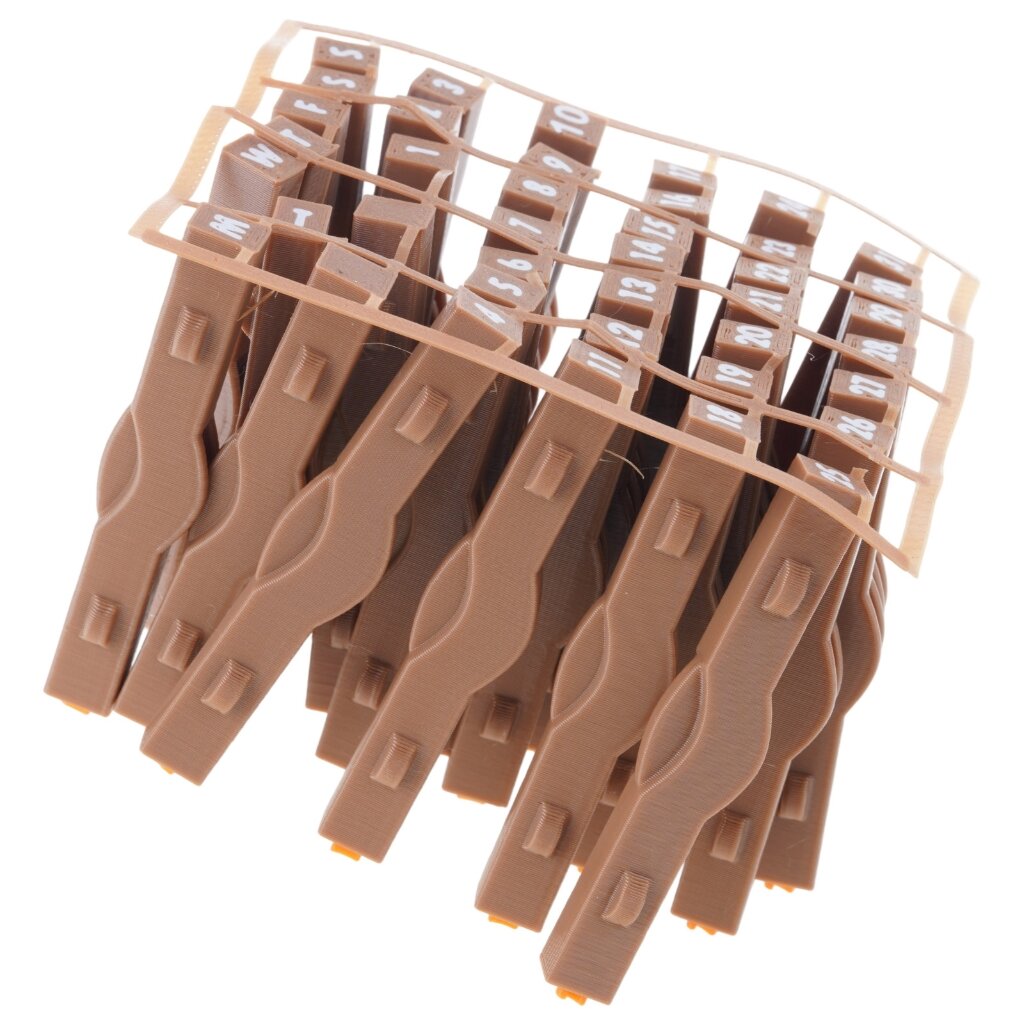 Соедините календарную печать с цифровой печатью