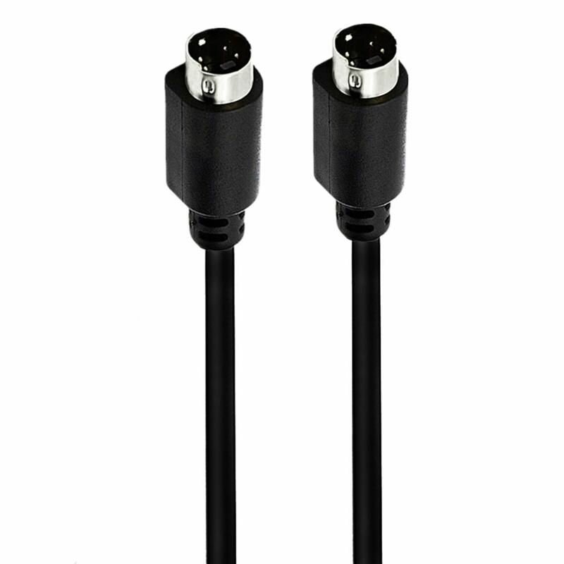 S-Video кабель Mini Din 4 Pin Male-Male, 3m - прямая голова