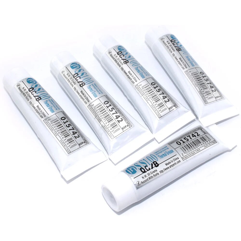 Термопаста Amperin SS100 30 грамм тюбик 5 шт 0 111726