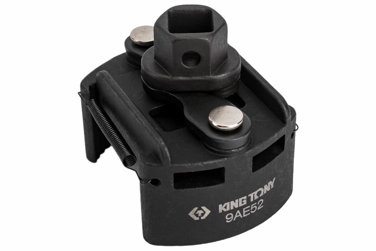 Съемник масляных фильтров 1/2", 60-80 мм, 2-х захватный KING TONY 9AE52