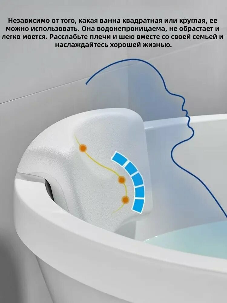 Сантехника/ванная комната/принадлежности для дома, ванна/подушка для сиденья, водонепроницаемая/не пачкается/легко моется, расслабляет плечи и шею