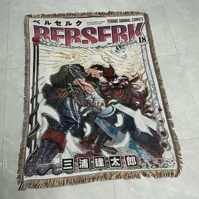 Гобеленовый аниме ковер Берсерк Гриффит