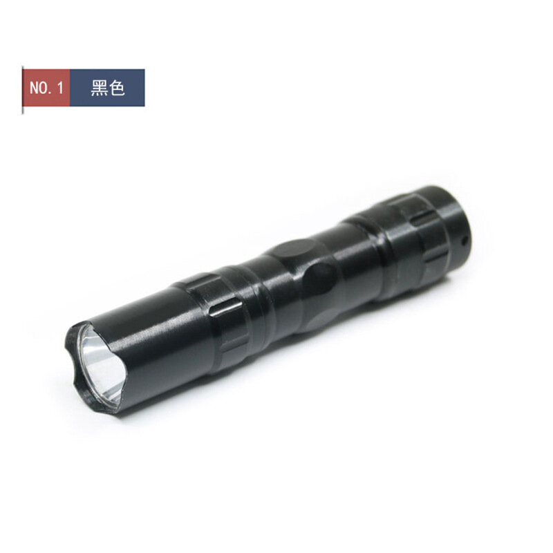 3W алюминиевый сплав фонарик LED5 бытовой подарок маленький фонарик Открытый Мини ученик сильный фонарик логотип Черный