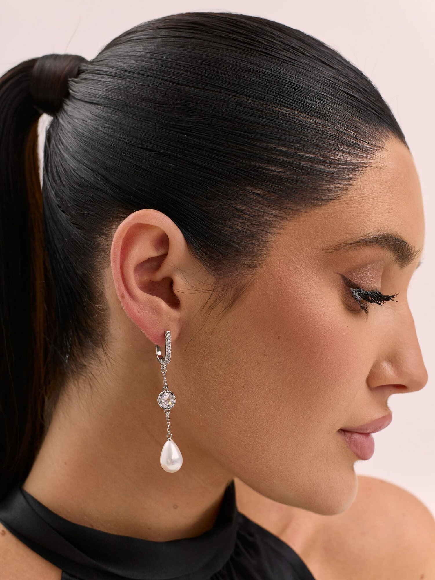 Серьги с подвесками Edalin JEWELRY, жемчуг Swarovski синтетический