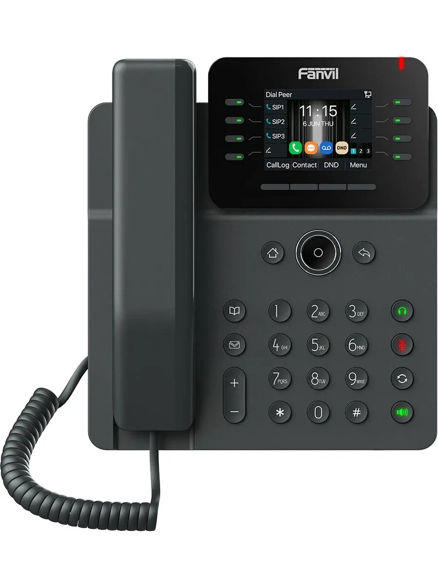 Телефон IP Fanvil V62W черный