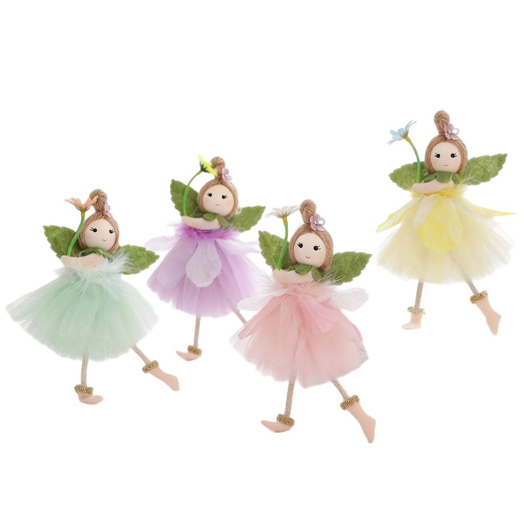 4шт Опоясанная Девушка Кукла Подвесные Украшения для Свадебного Украшения Детских Душей