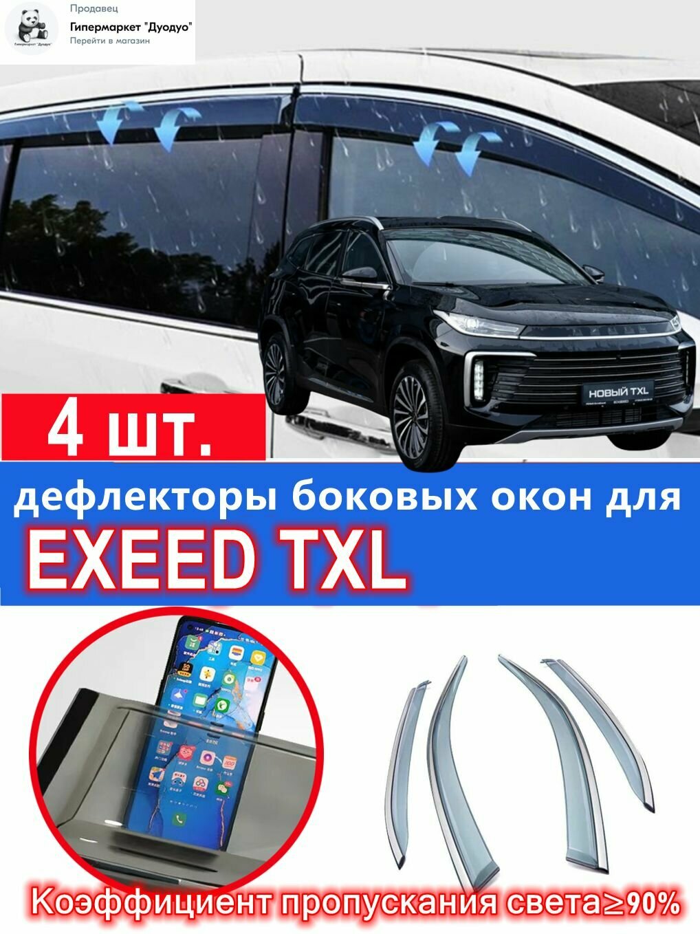 Дефлектор для окон