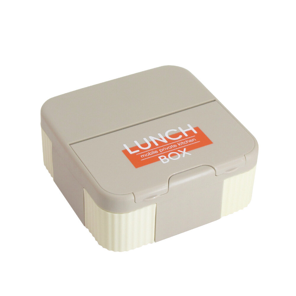 Креативный японский стиль ланч-бокса, герметичный многосекционный бенто-бокс для студентов, большой объем ланч-бокса для офисных работников, пищевой класс