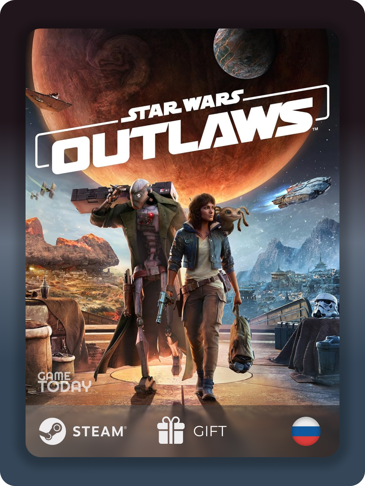 Star Wars Outlaws | Игра в Steam | PC | Отправка подарком | Регион активации Россия
