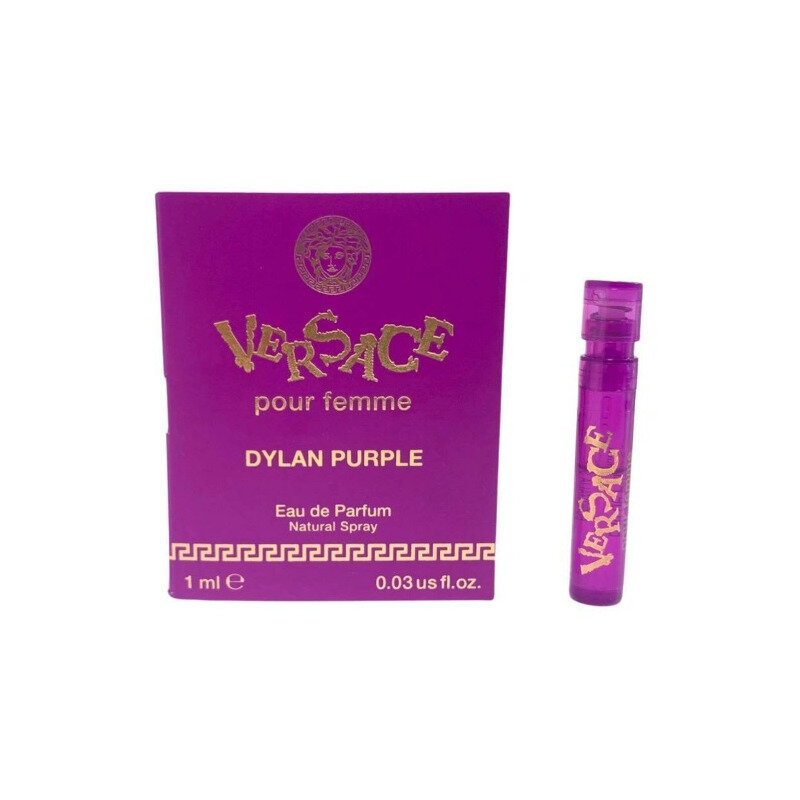 Парфюмерная вода Versace Dylan Purple миниатюра 1 мл / Пробник духов Версаче Дилан Перпл
